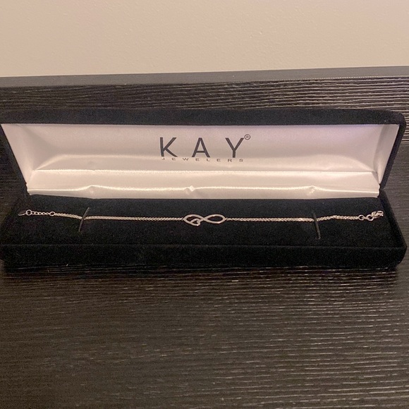 Kay Jewelers | Jewelry | Infinity Heart Bracelet Sterling Silver 7 ...